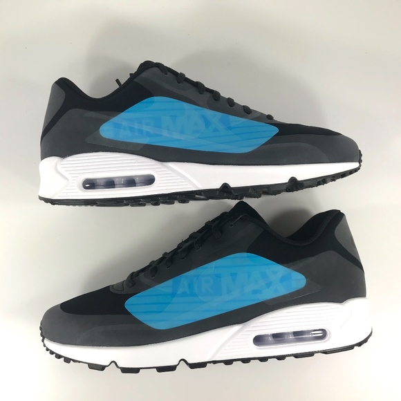 Nike | Shoes | Nike Air Max 9 Ns Gpx Big Logo Black Blue White | Poshmark